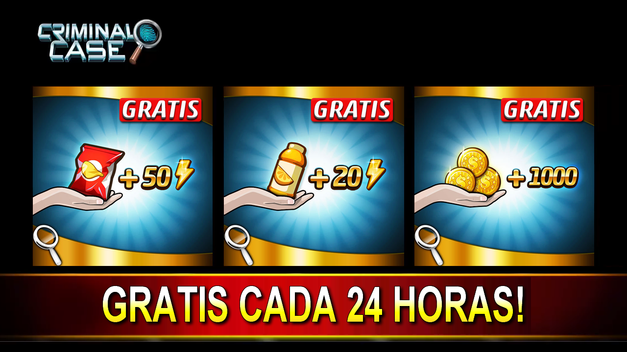 Criminal Case Bonos diarios