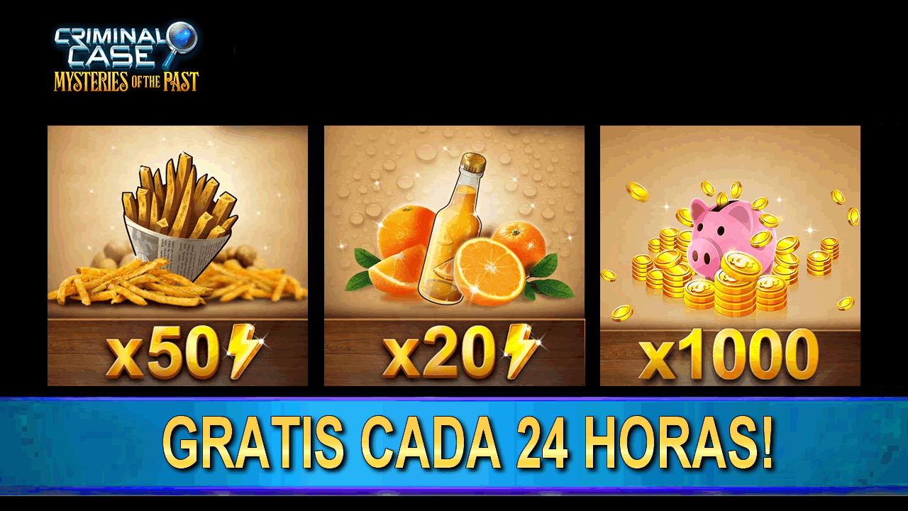 Criminal Case Mysteries Of The Past Bonos diarios