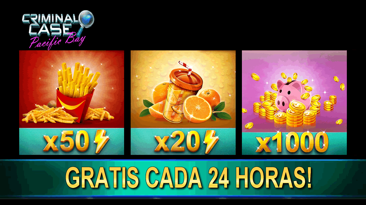 Criminal Case Pacific Bay Bonos diarios